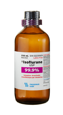 Isoflurane Anaesthetic, USP 250ml - 6/Case
