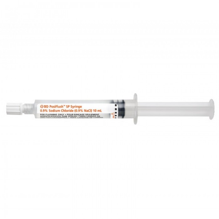 Sodium Chloride Inj. (BD Posi-flush SP) USP (0.9%) Sterile 10 mL ...