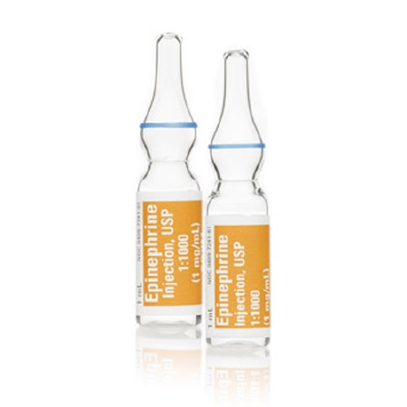Epinephrine 1:1000 Injection 1mg/ml - 10 Amps/Box