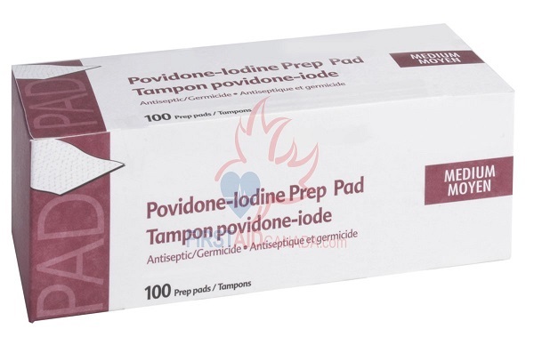 Providine Iodine Preps, 100/Box